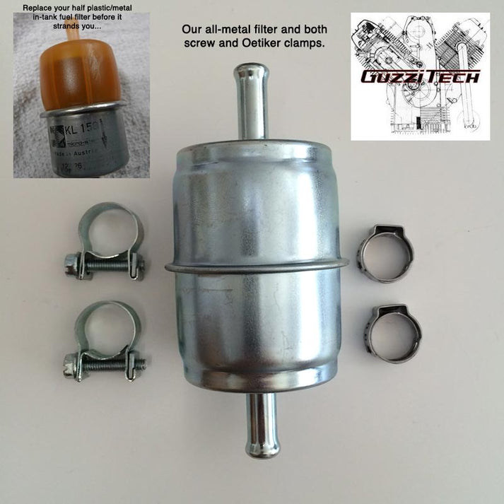 All Metal In-Tank Fuel Filters – GTMotoCycles